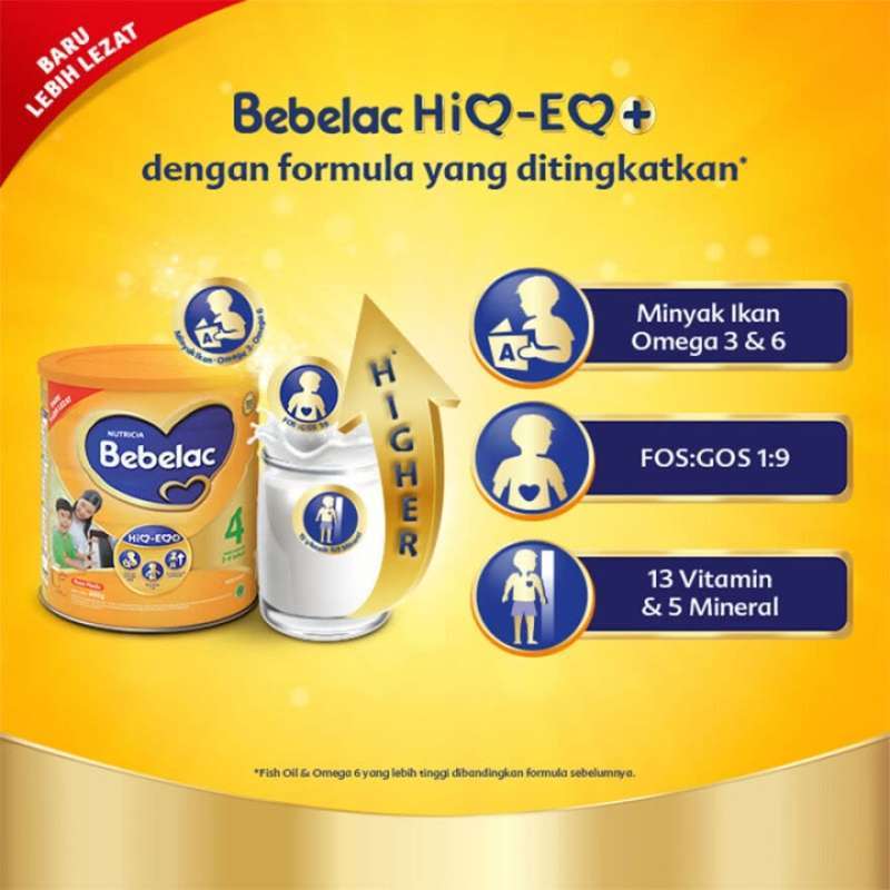 Promo Bebelac 4 1800 Gr Madu Vanila Susu Bubuk - = B4 Vanila 1800g Diskon 12% Di Seller ...