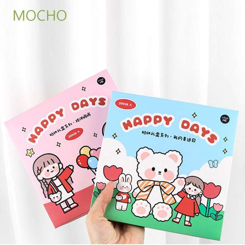 Jual GRATIS ONGKIR MOCHO Gift Box Kawaii Sticker Set Bear Bunny Rabbits ...
