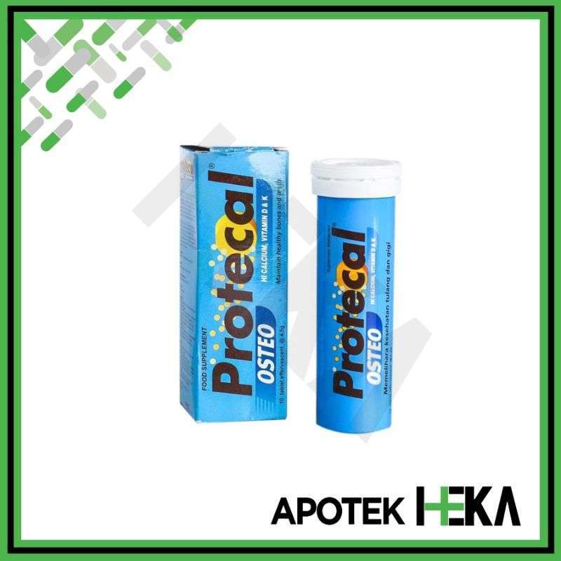 Jual Protecal Effervescent Osteo 10 Tablet - Calcium dan Vitamin D di ...