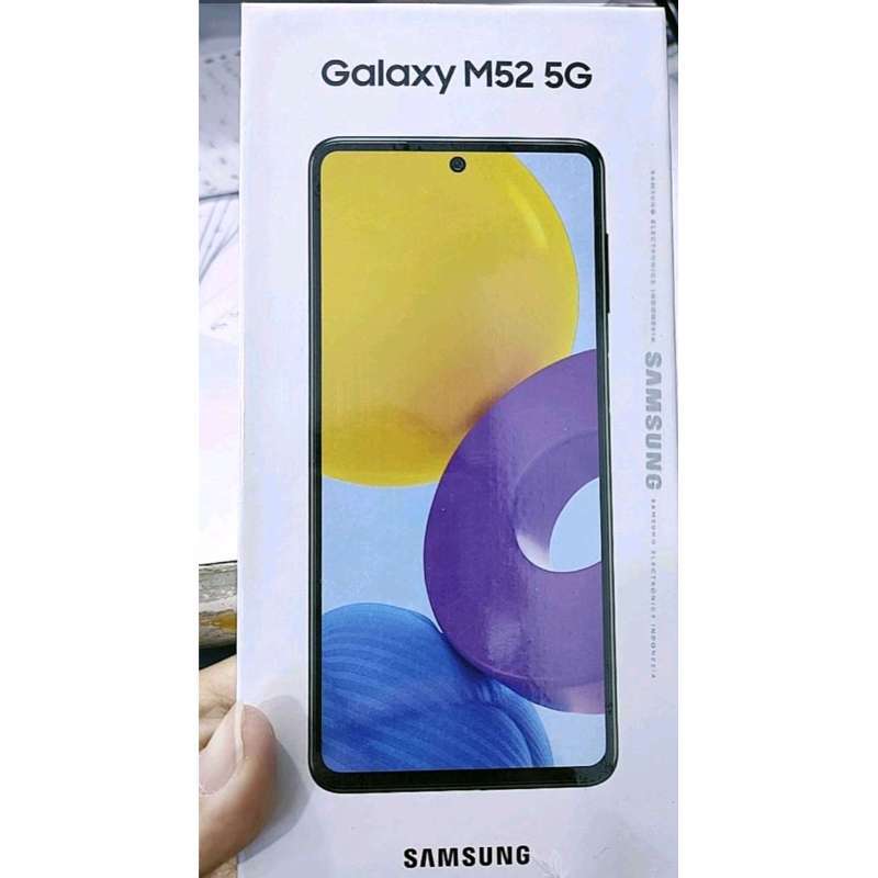 Jual Samsung Galaxy M52 (5g) (8 Gb/128 Gb) (super Amoled Plus) (5000 ...