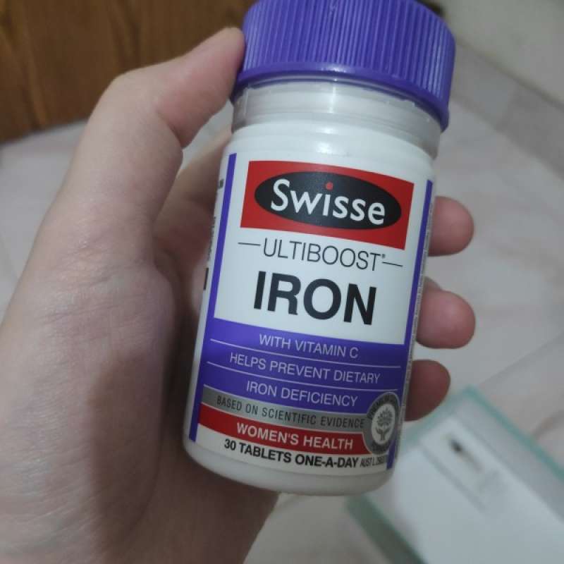 Promo SWISSE Ultiboost Iron Suplemen [30 Tabs] Diskon 50% di Seller ...