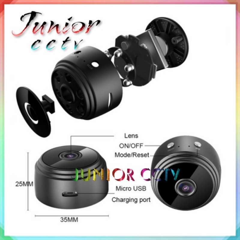 Jual Ip Camera A9 Mini Spy Wifi Hd 1080p Battery Di Seller Nunki Store ...