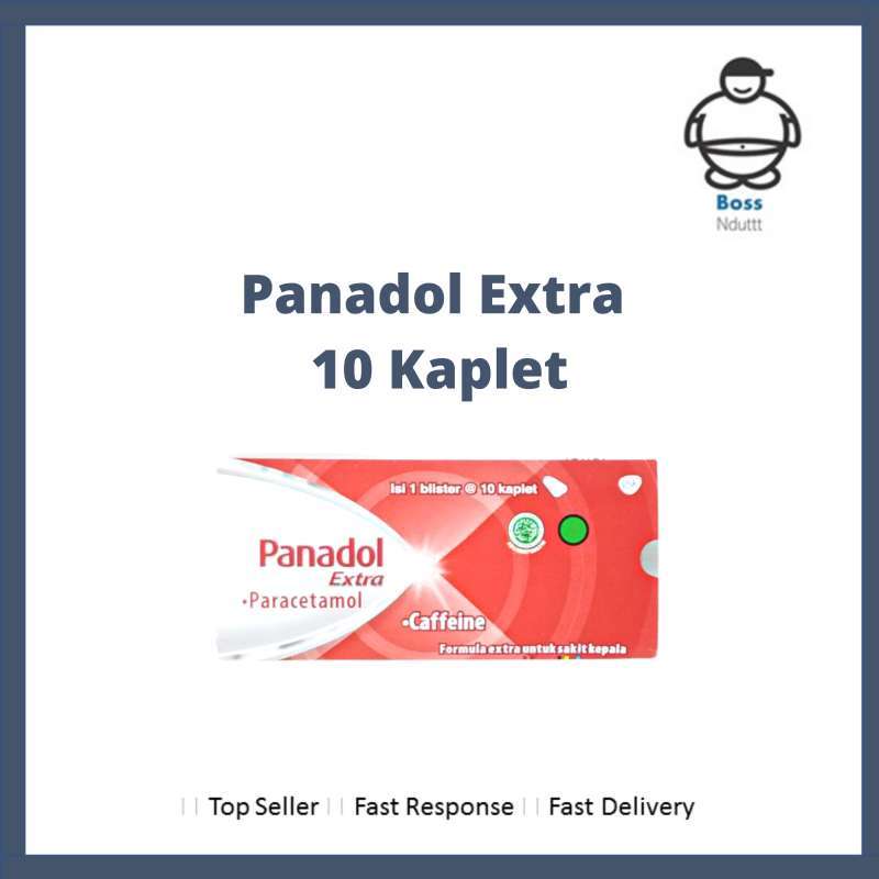 Jual Panadol Extra Merah ( Strip isi 10 kaplet ) Obat Sakit Kepala di ...