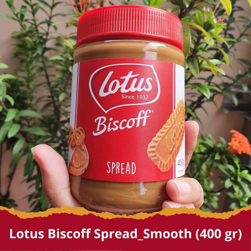 Jual Lotus Biscoff Smooth 400gr | Selai Lotus Smooth 400 gr di Seller ...