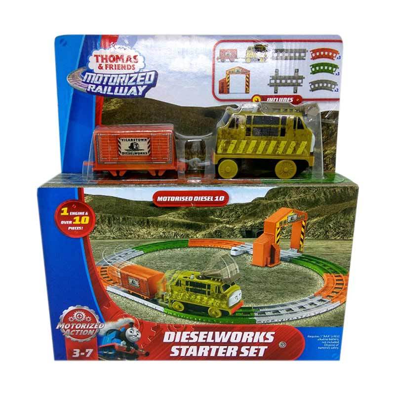 Jual Fisher Price Thomas & Friends Dieselworks Starter Motorized ...