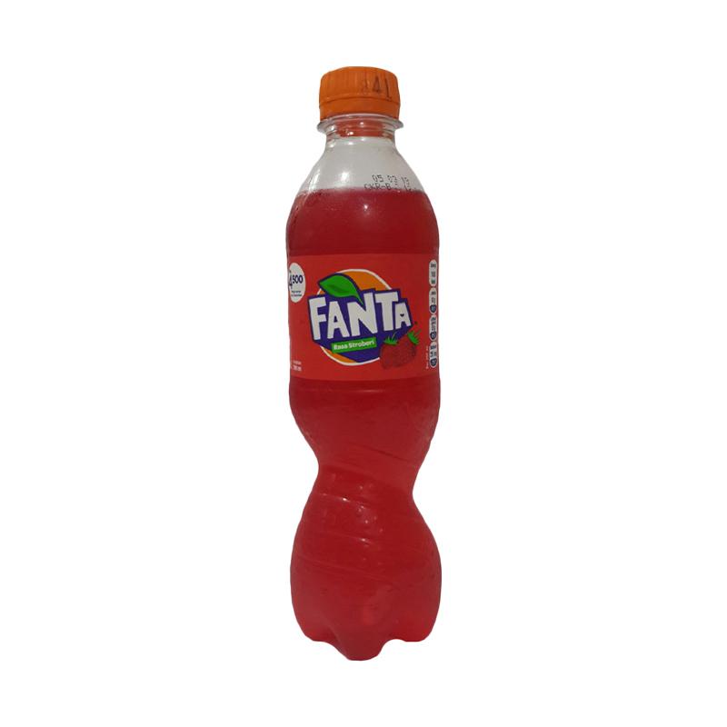 Jual Fanta Strawberry Minuman Bersoda [390 mL] di Seller Anggun Water ...