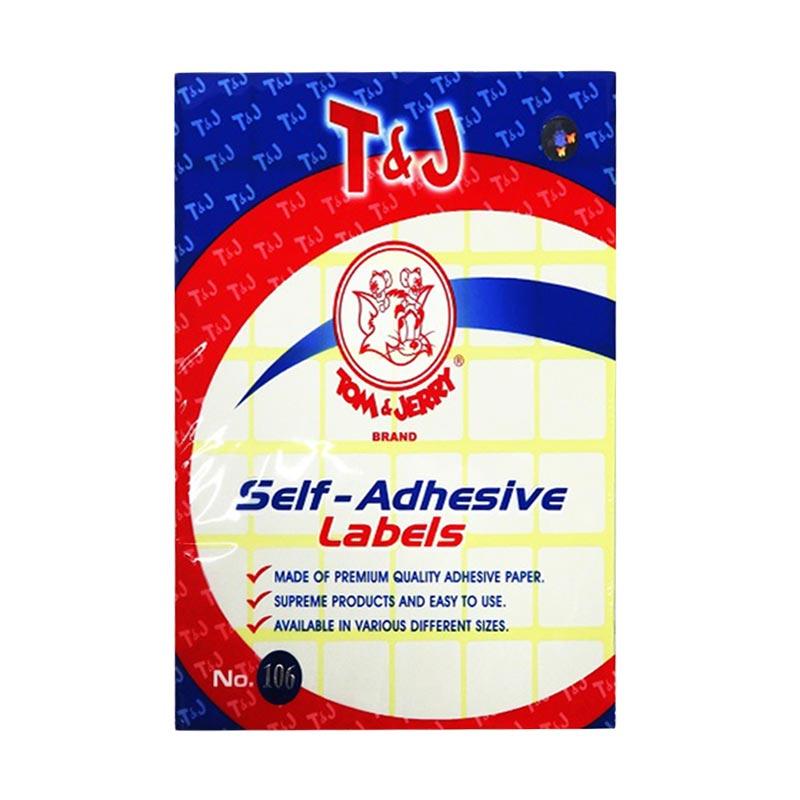 Jual Tom & Jerry No. 106 Label Sticker - Putih Di Seller Lovingshopz ...