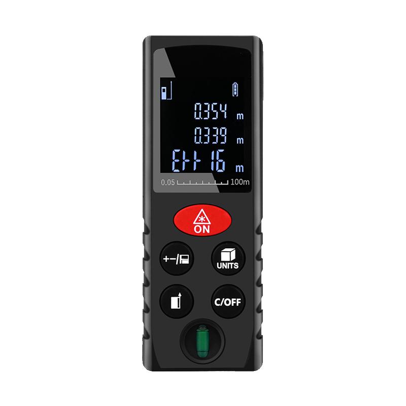 Promo Best Laser Measure Handheld Digital Distance Meter with LCD ...