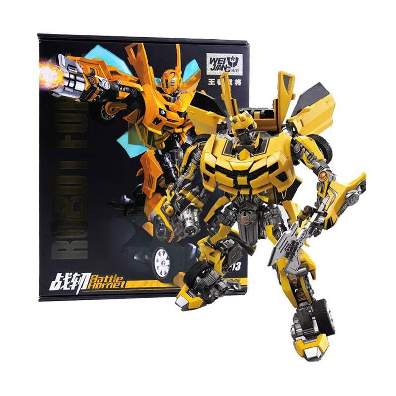 Jual Wei Jiang W8053 Transformers BumbleBee Robot M03 Battle Hornet Action Figure di Seller ...