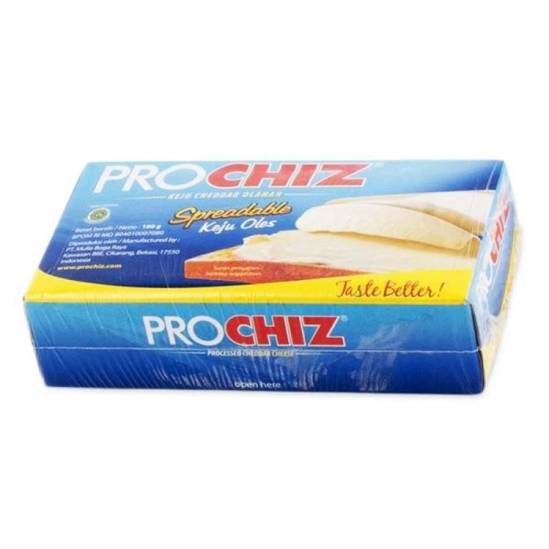 Promo PROCHIZ Spreadable Cheese 160g - Keju Cheddar Olesan Diskon 20% ...