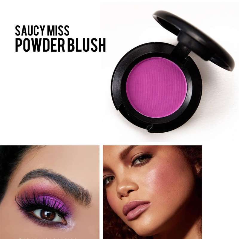 Promo MAC Powder Blush Saucy Miss Diskon 13% di Seller Msqueenshop ...