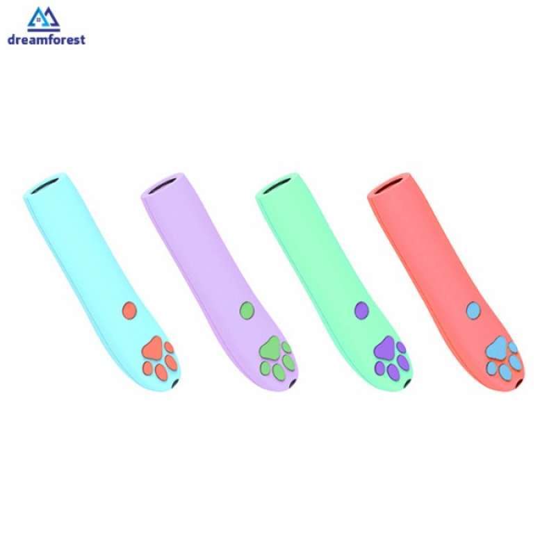 Jual DF Pet Funny LED Stick Cat Laser Toy Cute Cat paw Shape Projection ...