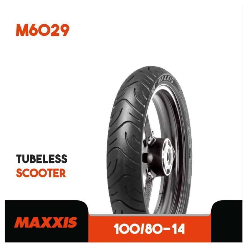 Jual BAN MAXXIS M6029 W Ring 14 Ukuran 100/80 TUBELESS MATIC di Seller ...