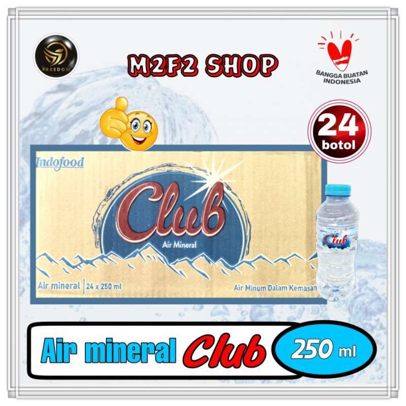 Jual Air Mineral Club Baby Mini Botol Plastik Pet - 250 ml (Kemasan ...