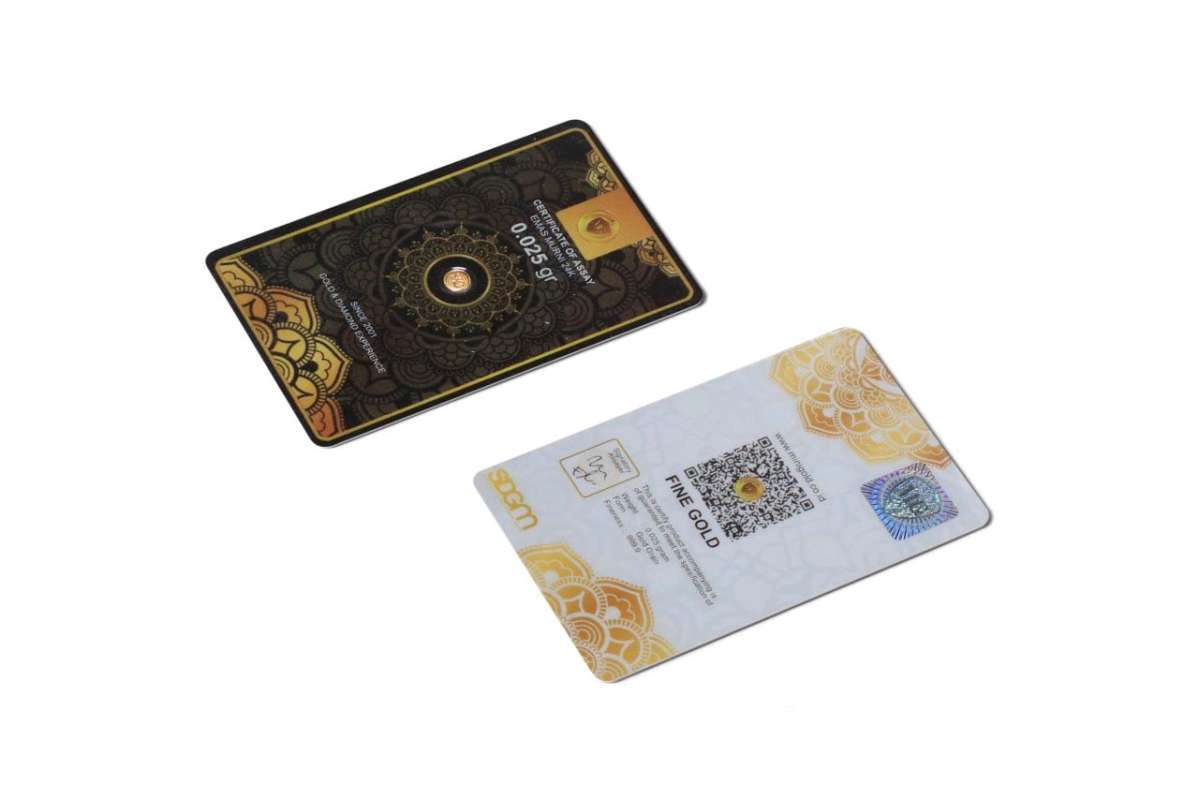 Jual Logam Mulia Mini gold Edition 0.025 Gram Fine Gold 99.99 % ...