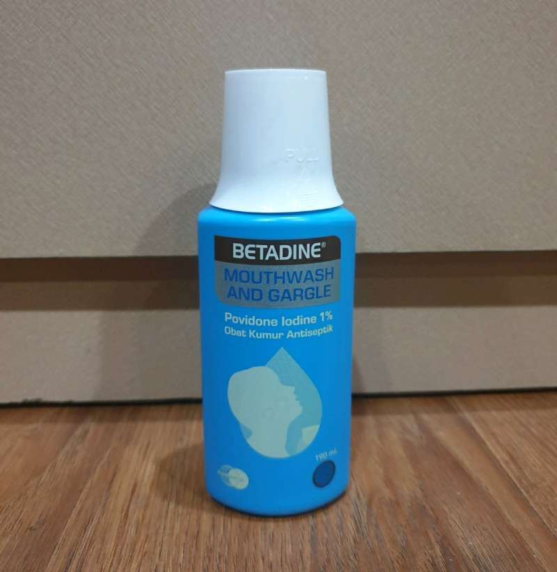 Jual Betadine Mouthwash & Gargle Obat Kumur Antiseptik Povidone Iodine ...