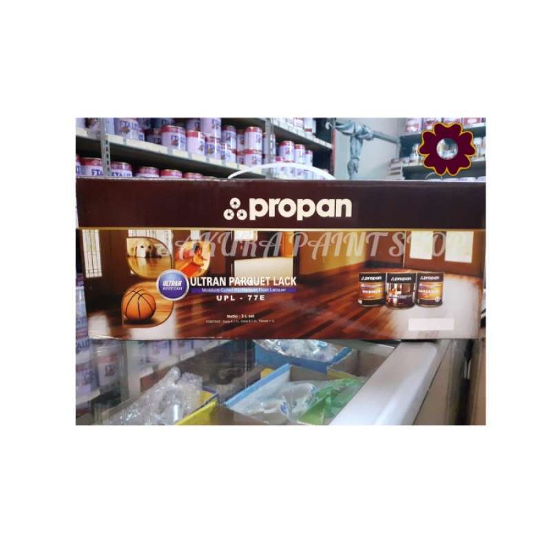 Promo cat lantai kayu / Propan Ultran Parquet Lack UPL 77 E 3ltset - Clear Gloos Diskon 9% di ...