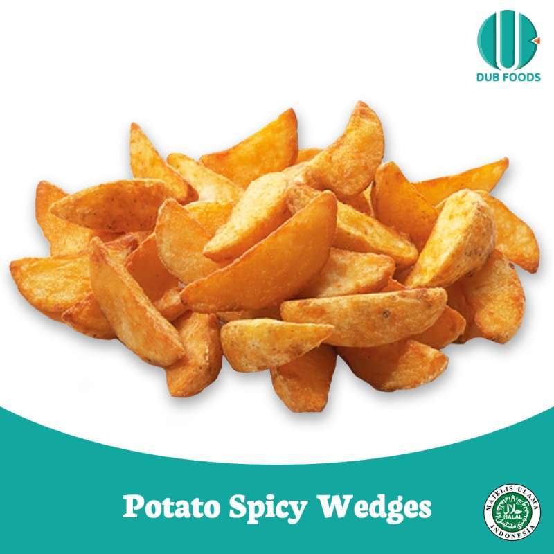Jual Potato Wedges | Kentang Iris | Frozen Potato Wadges 2,5 Kg - PLAIN ...
