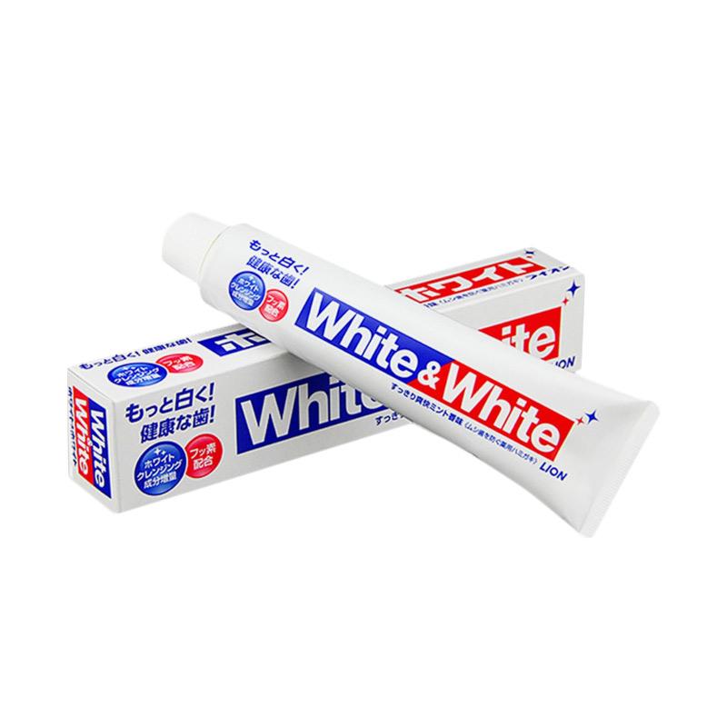 Promo Lion White & White Clean Fresh Mint Toothpaste [150 g] Diskon 30% ...
