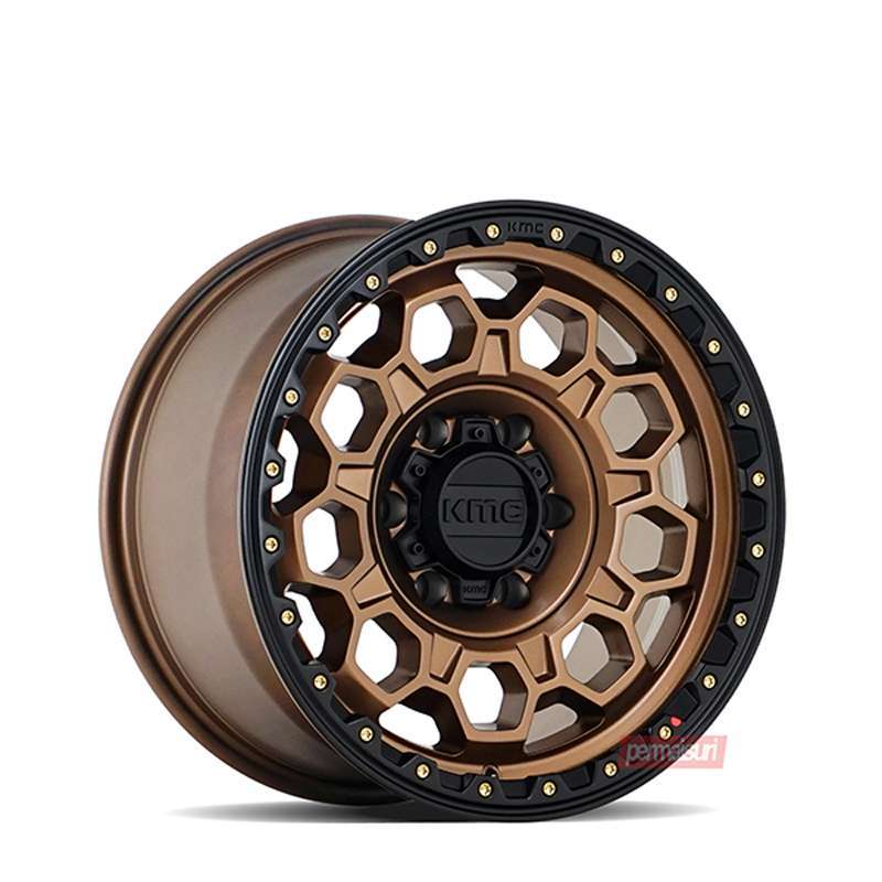 Jual KMC Trek (KM545) R17x9 ET0 - PCD 6x139.7 Bronze Black Lip | Velg Mobil ORI di Seller ...