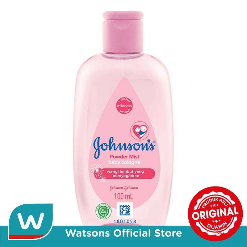 Promo Johnson's Cologne Powder Mist 100ml Diskon 26% di Seller WATSONS ...