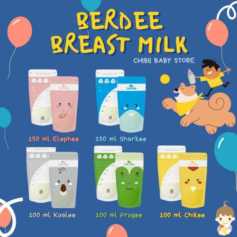 Jual Berdee Kantong Asi Bayi Breastmilk Bag Breast Milk Bag Tempat Asi ...