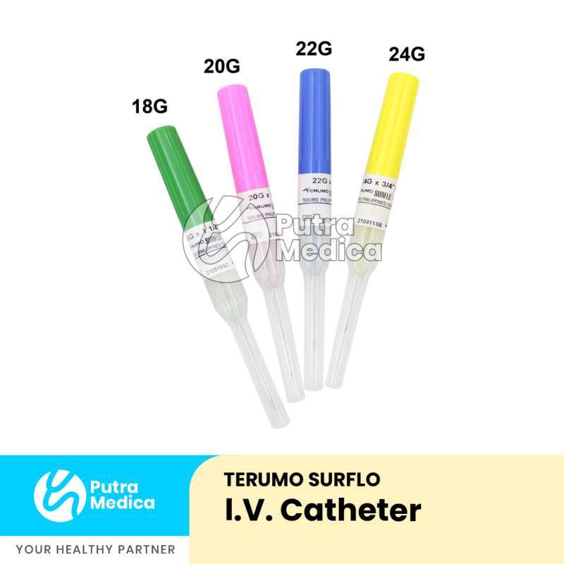 Jual Terumo Surflo IV Catheter - 1 Pc / Jarum Infus / IV Kateter ...