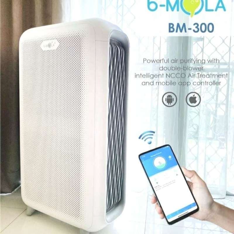 Promo b-MOLA BM300 Air Purifier Diskon 8% di Seller bMOLA Indonesia - bMOLA Indonesia | Blibli