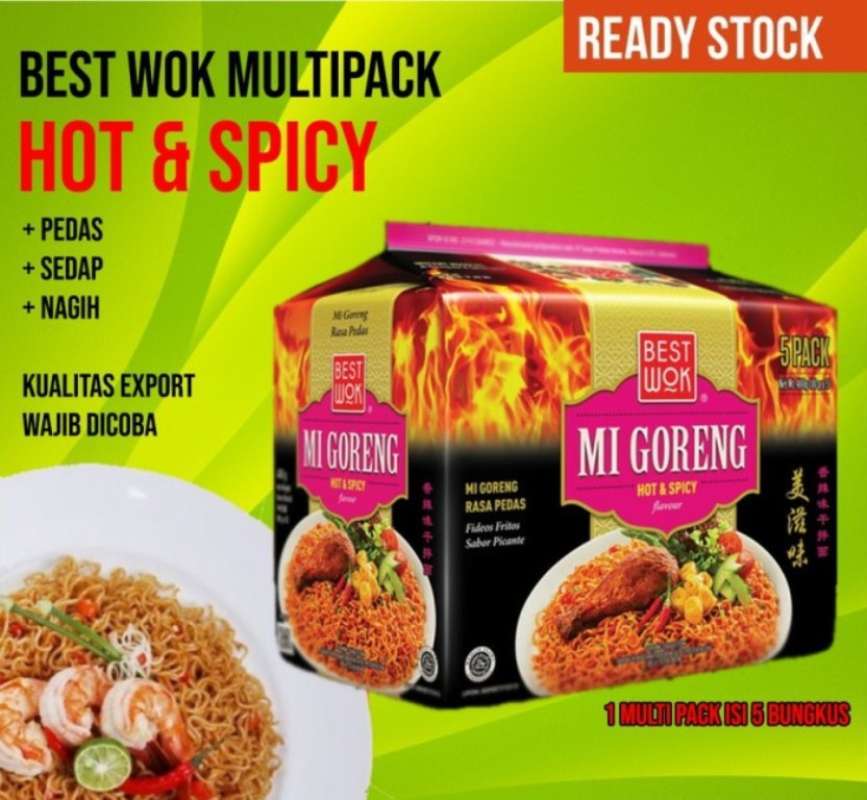 Jual best wok mie goreng multipack - Hot & Spicy di Seller mandor ...