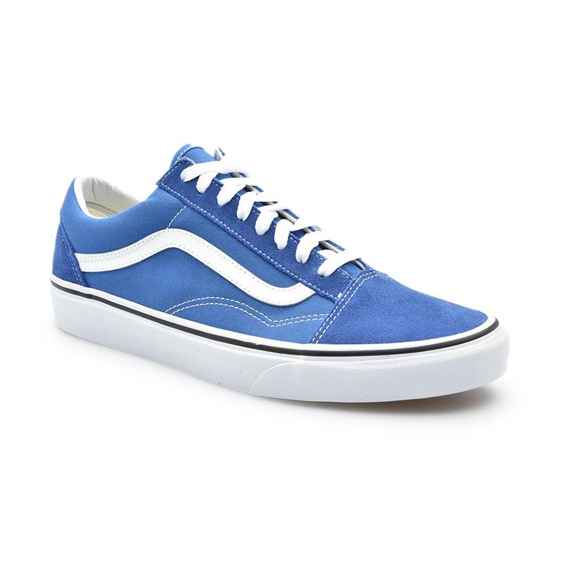 Jual Vans Ua Old Skool Sneakers Shoes - Lapis Blue True White [vn0a38g1vji] Di Seller Vans Men ...