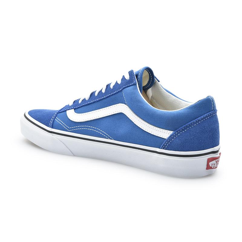 Jual Vans Ua Old Skool Sneakers Shoes - Lapis Blue True White ...