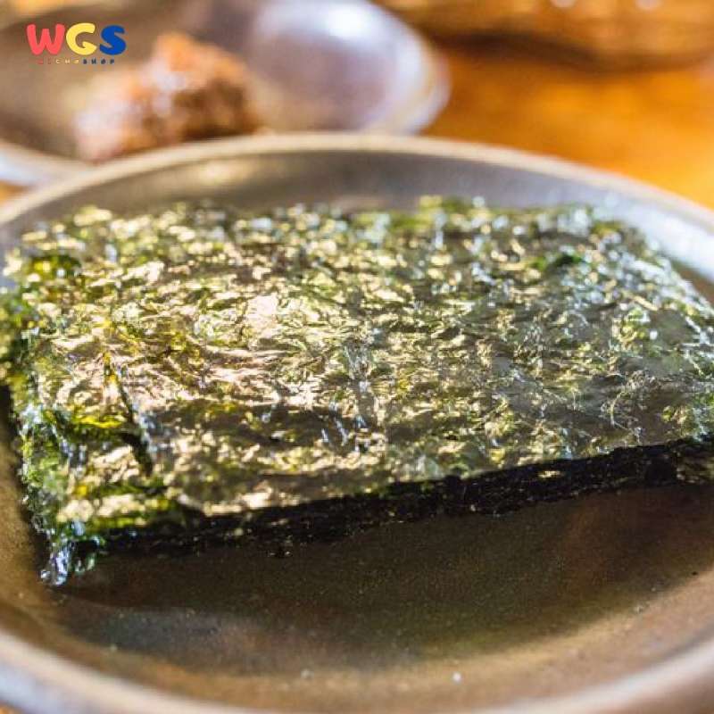Jual Kim Nori Korean Crispy Seaweed Snack Natural Sea Salt 4g X 3p 12g ...