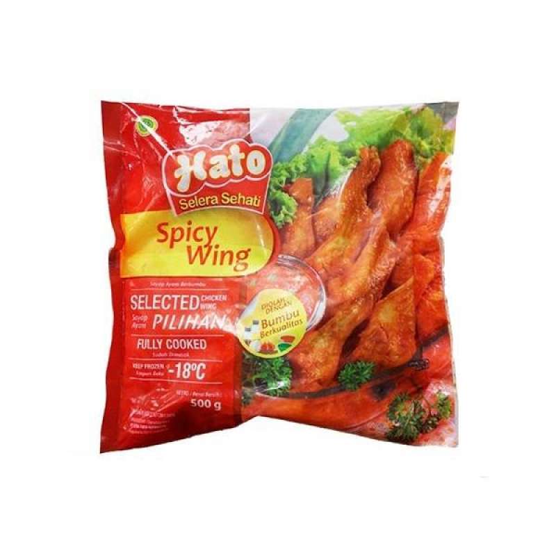 Promo HATO SPICY WING 500g Diskon 10% di Seller Hyfresh Bandung Indah ...