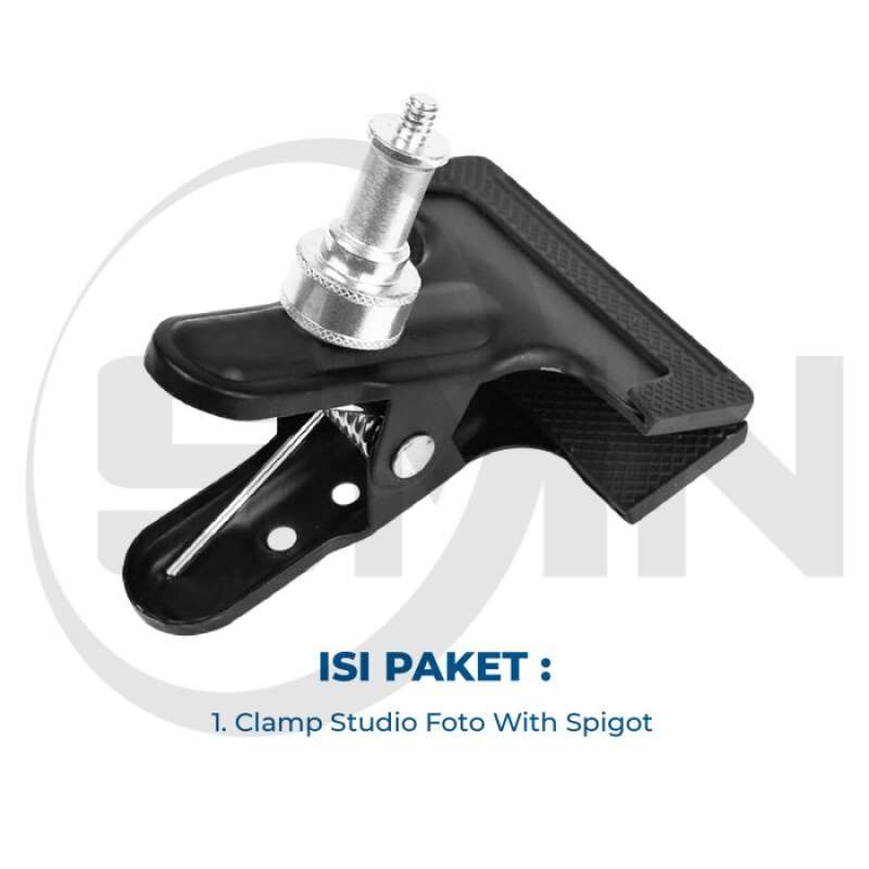 Promo Clamp studio Foto clamp metal with spigot penjepit background ...