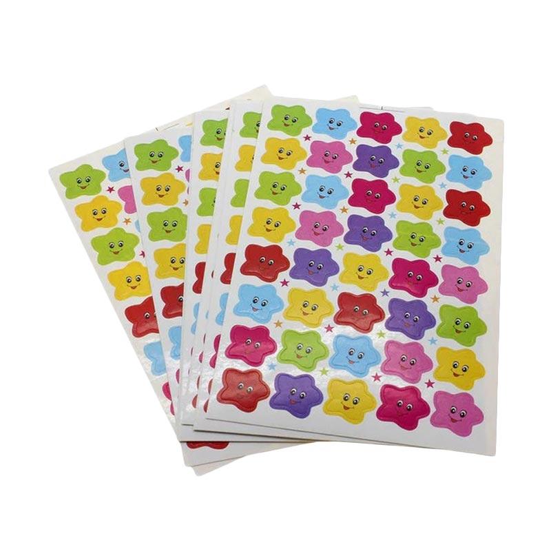 Promo Bluelans Smile Stars Decal School Children Kids Teacher Label ...