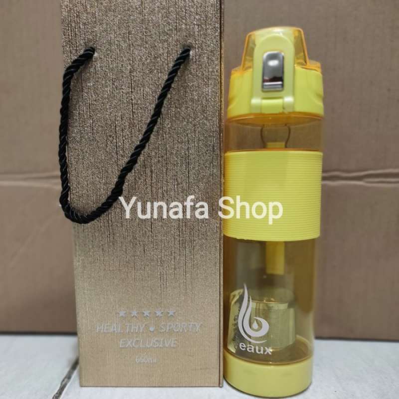 Jual ORIGINAL Botol air || Termos Hydrogen Alkaline - Kuning di Seller ...