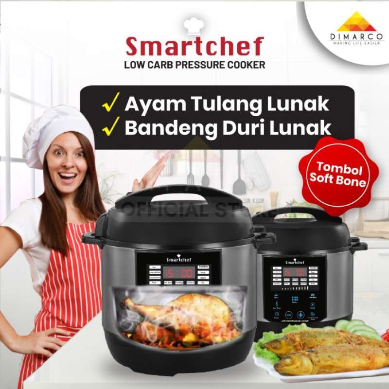 Jual SPECIAL Smart Chef Rice cooker presto listrik pelunak tulang ayam ...
