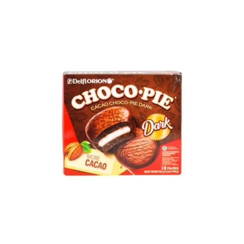 Jual Delfi orion choco pie dark 12p 360gr di Seller Farmers Market ...