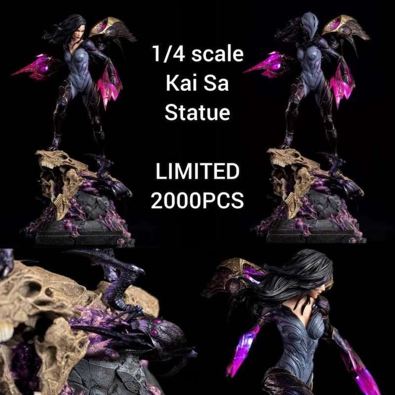 Jual PureArts 1/4 scale Kai Sa statue League of Legends resin-PRE ORDER ...