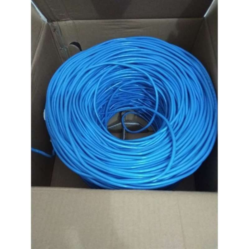 Jual Cable Kabel LAN Cat5e 55 Meter Gratis RJ45 NYK Dan Plugboot di ...