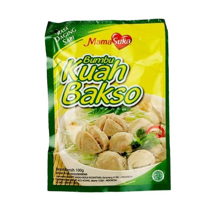 Jual MamaSuka Kuah Bakso Bumbu Masak Instan [100 g] di Seller Coang ...