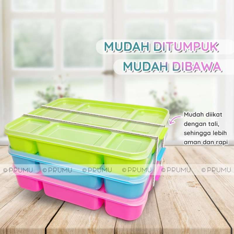 Jual Kotak Makan Catering 6 Sekat - Kotak Bekal - Tempat Makan - Lunch ... Jual Kotak Makan Catering 6 Sekat - Kotak Bekal - Tempat Makan - Lunch ...