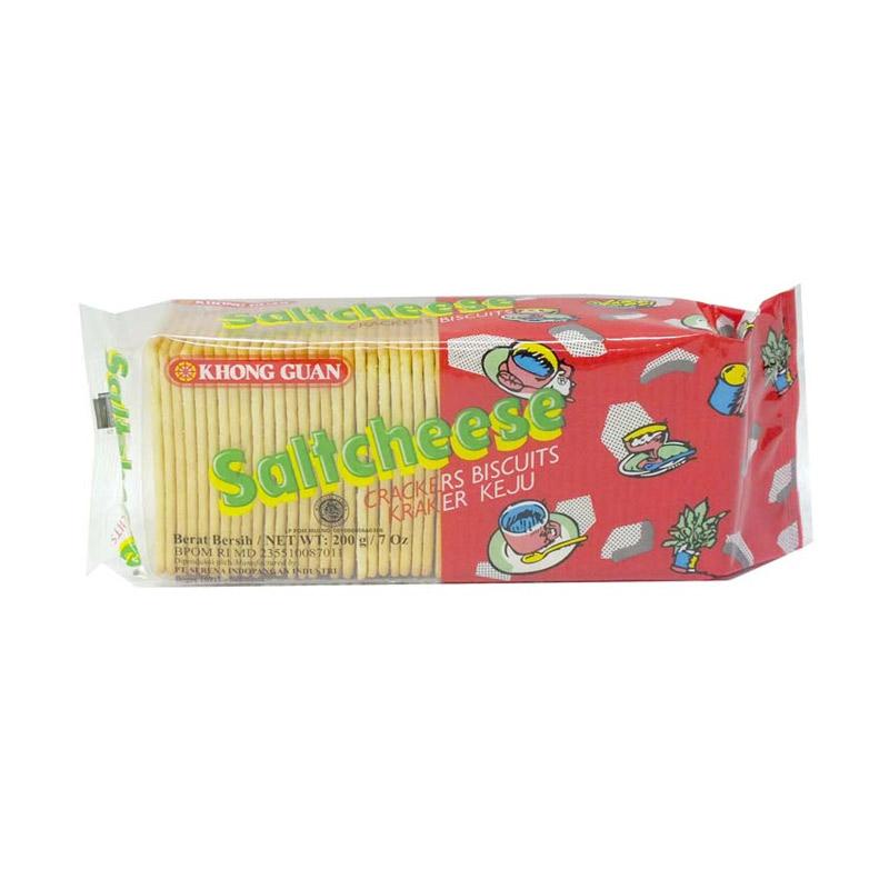Jual Khong Guan Salt Cheese Biskuit [200g] di Seller Swalayan Maju ...