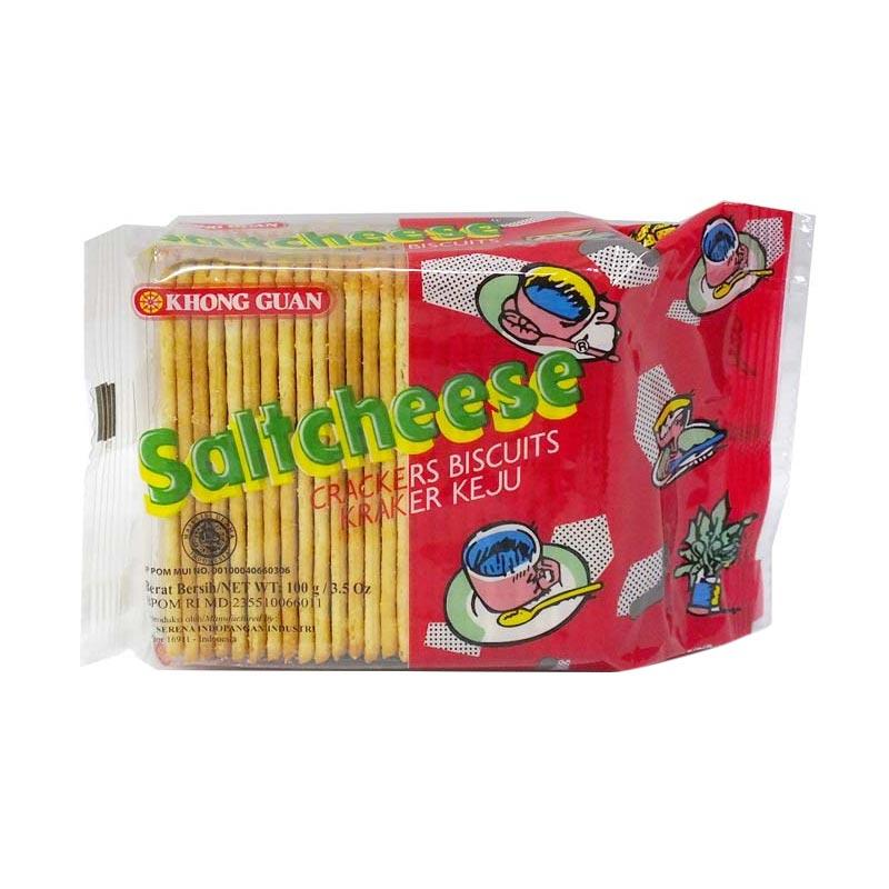 Jual Khong Guan Saltcheese Biskuit [100 g] di Seller Swalayan Maju ...