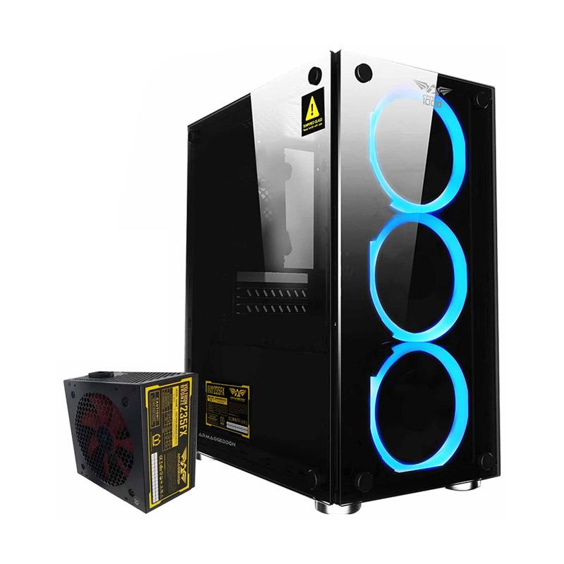Jual Armaggeddon Infineon 1000 Casing PC Gaming - Black di Seller ...
