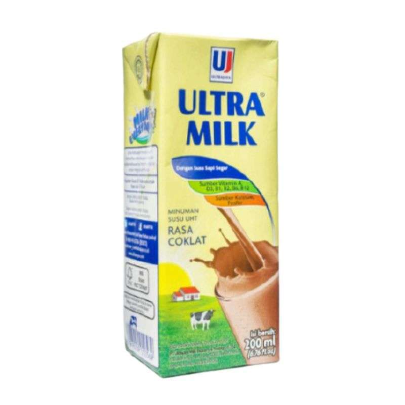 Jual Ultra Milk Chocolate Tetrapak Slim 200ml Di Seller Viva Apotek ...