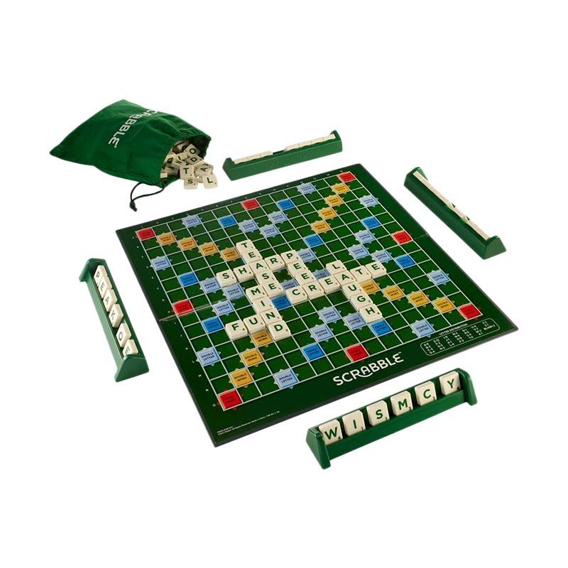 Promo Mattel Scrabble Original (asli Mattel) Diskon 45% Di Seller ...