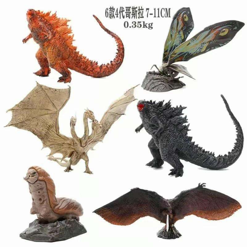 Jual Mainan Action Figure Godzilla 2019 Mothra Rodan King Ghidorah di ...