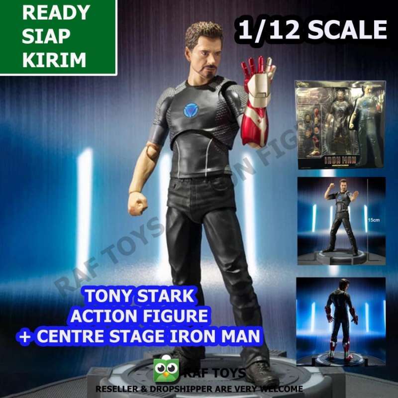 Jual SHF Tony Stark Iron Man 3 Action Figure bootleg recast di Seller ...