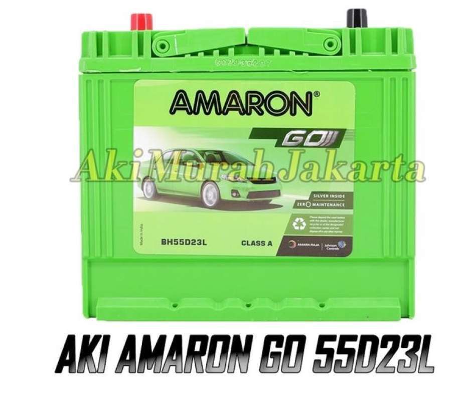 Jual Aki Mobil Suzuki Grand Vitara 55D23L Amaron GO Aki Kering 60Ah di Seller Aki Murah Jakarta ...